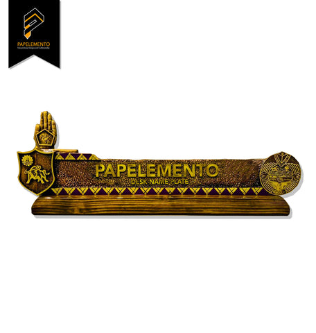 DESKNAME PLATE MEMENTO - PREMIUEM | Custom Awards – papelemento