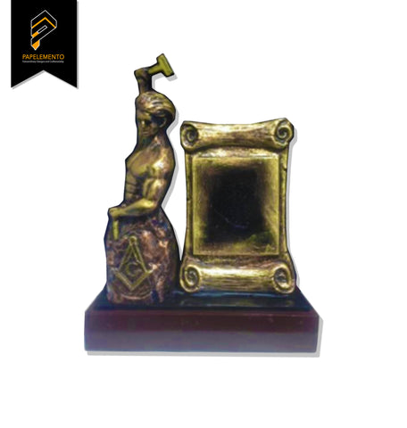 MASONIC WITH SCROLL PLAQUE | Custom Plaques – papelemento